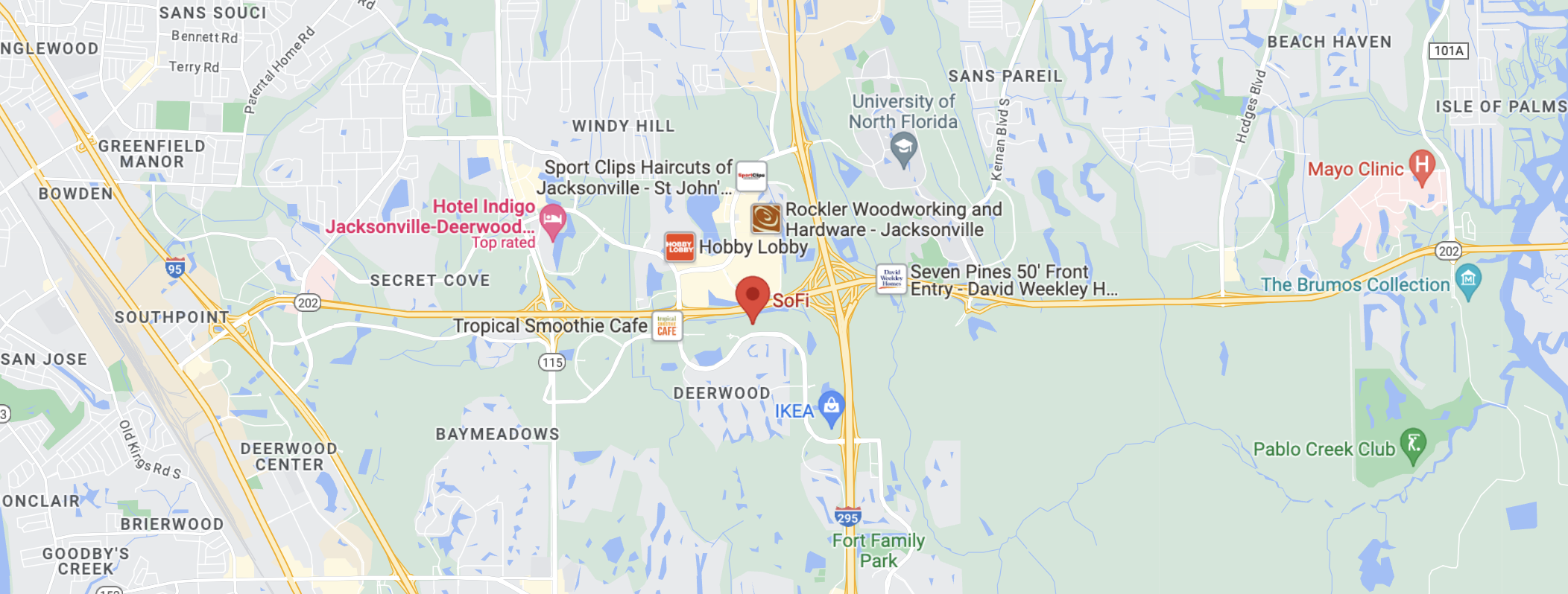 SoFi Location Jacksonville